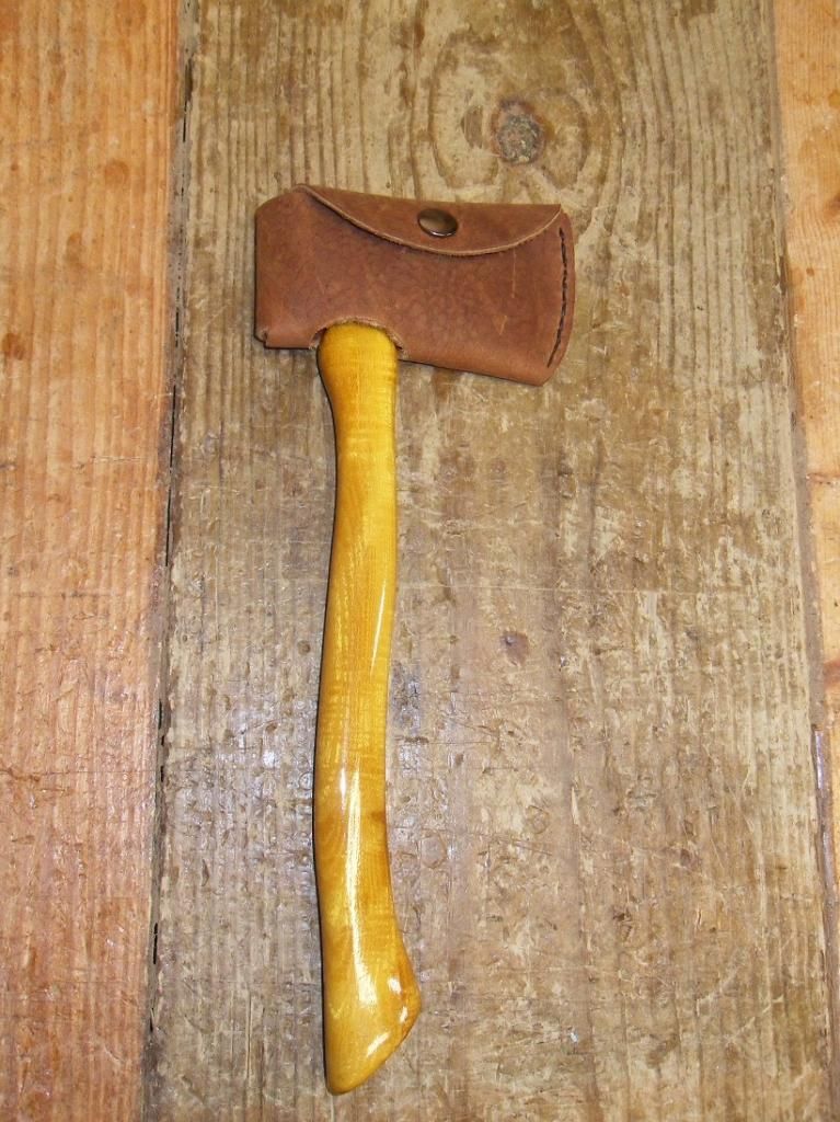 Craftsman mini hatchet with curly osage handle | BladeForums.com